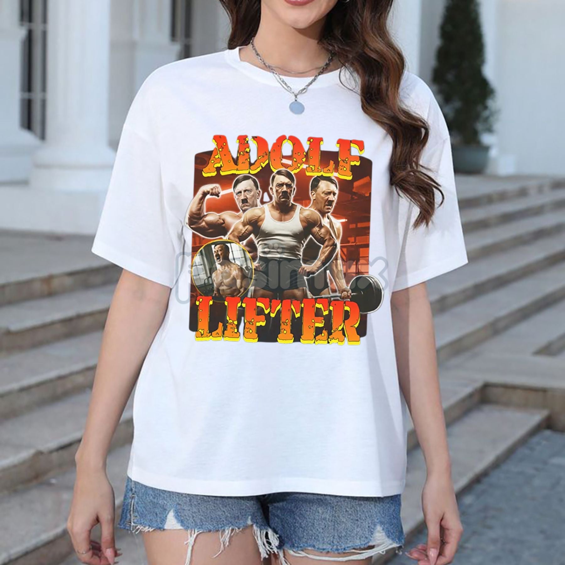 AL Bodybuilding Meme Graphic Tee – Pasimax